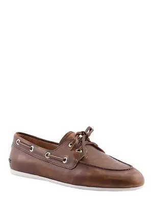 Sperry Slimboat Boat Shoes Tan