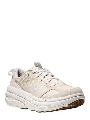 HOKA® Bondi B3 Running Sneakers - Frost/pepper