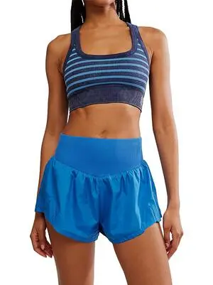 Free People Free People Carpe Diem Shorts Light Cobalt