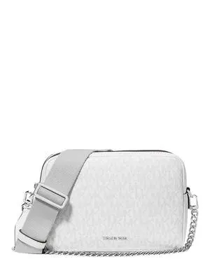 Michael Kors Bryant Small Camera Crossbody - Optic/alluminum