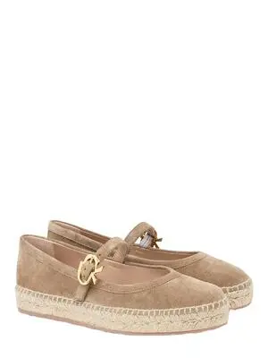 GIANVITO ROSSI Elda Sandals - Brown Suede