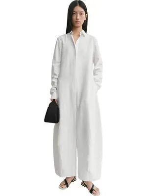 TOTEME Parachute Shirtdress - White