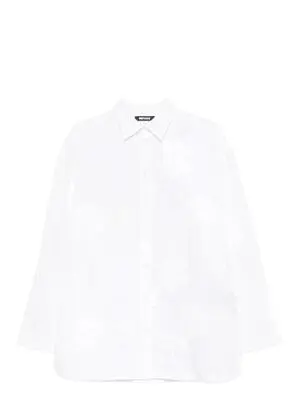 Remain Birger Christensen Floral-appliqué Shirt - White