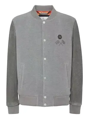 Philipp Plein Plein Club Bomber Jacket - Grey