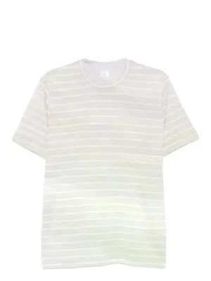 Eleventy Striped T-shirt - Neutrals
