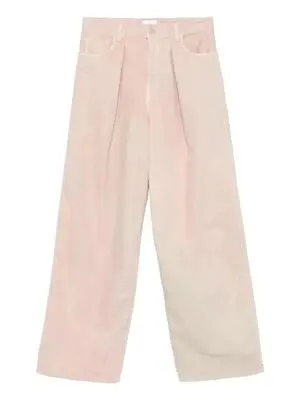HAIKURE Wide-leg Jeans - Pink
