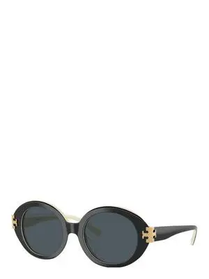 Tory Burch Sunglasses TY7210U Noir,ivoire