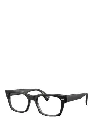 Oliver Spencer Eyeglasses - Semi-matte Black