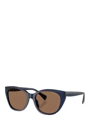 Ralph Lauren Ralph By Ralph Lauren RA5324U Sunglasses Shiny Transparent Opalescent Blue