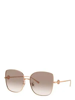 Tory Burch Butterfly Sunglasses - Rose Gold