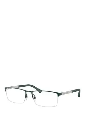 Emporio Armani Emporio Armani Rectangle Eyeglasses Vert Mat