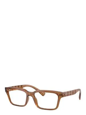 Armani Exchange Armani Exchange Eyeglasses Shiny Transparent Brown
