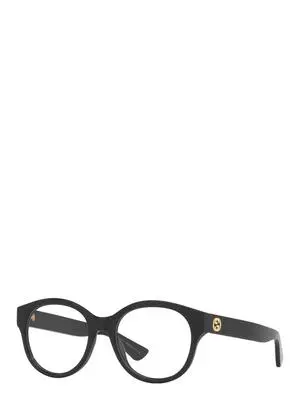 Gucci Round Frame Eyeglasses Noir