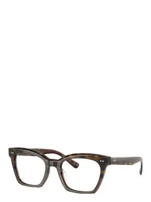 Oliver Spencer Sedona Eyeglasses - Sedona Red,taupe Gradient