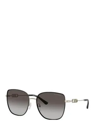 Michael Kors Empire Square Sunglasses Or Clair,noir