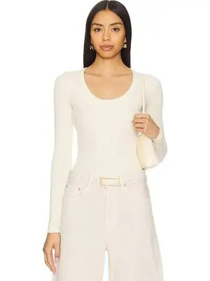 Citizens Of Humanity Mara U-neck Top - Cream