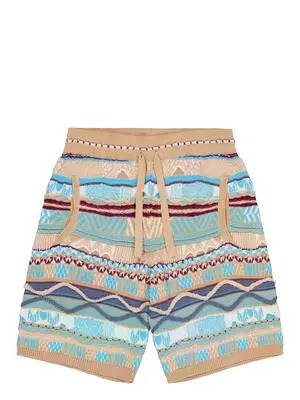 LANEUS Laneus Jacquard Shorts