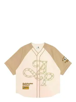 AAPE BY *A BATHING APE® Logo-print Shirt - Neutrals