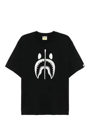 A BATHING APE Shark T-shirt - Black