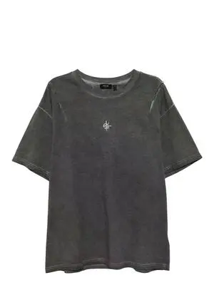 FIVE CM Logo-studded T-shirt - Grey