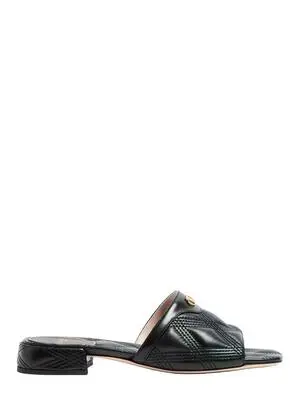 Valentino Garavani 20mm Quiltie 67 Sandals - Black