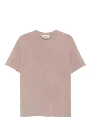 FRAME Cotton T-shirt - Pink