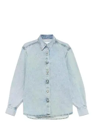 Magda Butrym Denim Shirt - Blue