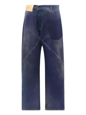 JW Anderson Twisted Workwear Jeans - Blue
