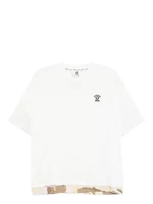 AAPE BY *A BATHING APE Cotton T-shirt - White