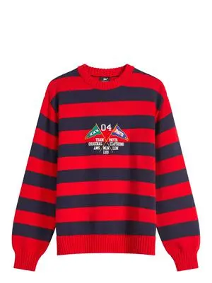 PATTA Patta Stripe Flag Knit Jumper