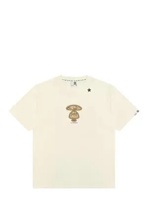 AAPE BY *A BATHING APE® Logo-print T-shirt - Neutrals