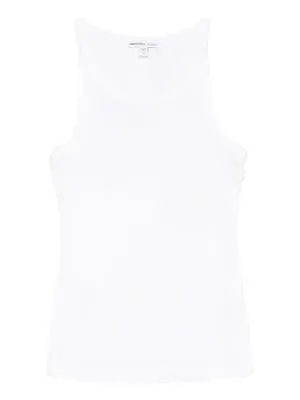 JAMES PERSE Ribbed Tank Top - White
