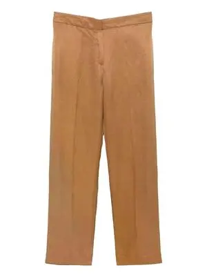 KAOS Tube Leg Trousers - Brown