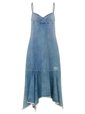 Moschino Denim Midi Dress - Blue