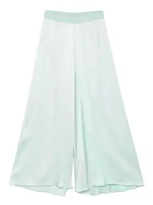 MERCI Satin Trousers - Blue