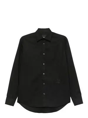 John Richmond Logo-embroidered Shirt - Black