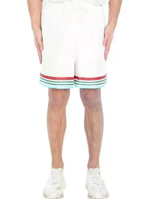 Casablanca Casa Way World Series Bermuda Shorts - White