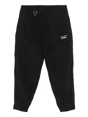 Comme Des Garçons Logo-print Track Pants - Black