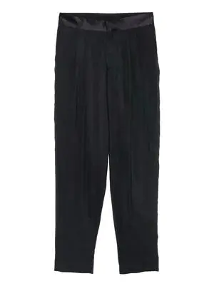 Giorgio Armani Tapered Trousers - Blue