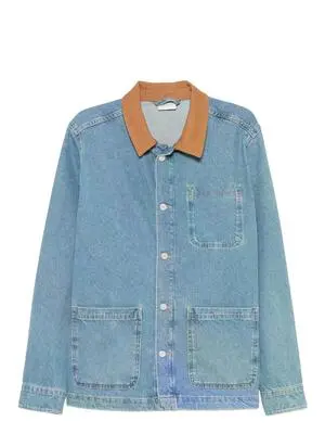 LES DEUX Layton Overshirt - Blue