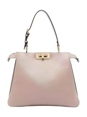 Fendi Medium Peekaboo Shoulder Bag - Neutrals