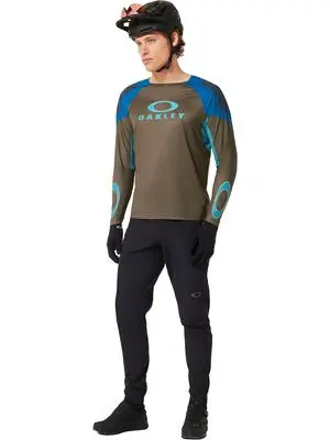 Oakley Seeker Edge Long Sleeve Jersey - Green