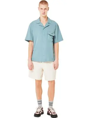 Oakley Cuban Collar Ss Shirt - Pacific