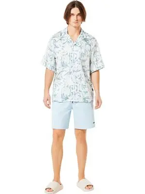 Oakley Printed Ss Shirt - Coral Reef Frost