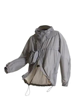 Oakley Latitude Flight Windbreaker Jacket - Cement