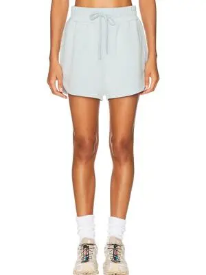 Varley Varley Ollie High-Rise Shorts Ether Blue