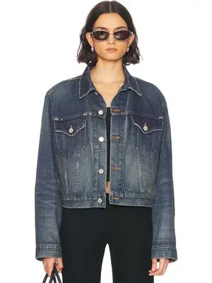 Balenciaga Small Fit Jacket - Deep Blue
