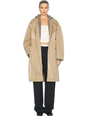 Acne Studios Ostrid Trench Coat - Mushroom Beige