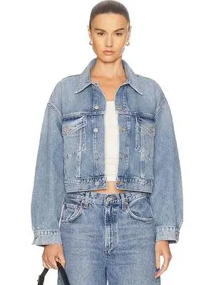 AGOLDE AGOLDE Palmer Denim Jacket Space