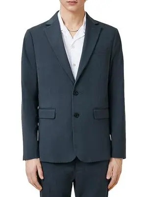 ALLSAINTS Bay Slim Fit Light Stretch Blazer Ink Blue